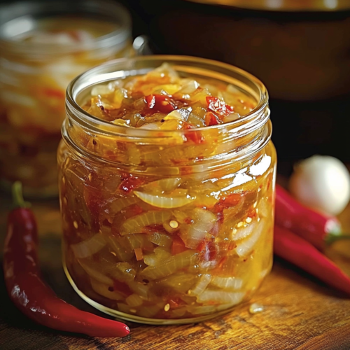 Relish aux Poivrons Marinés et Oignons : Saveur et Couleurs pour vos ...