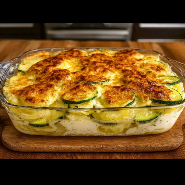 Gratin Dauphinois aux Courgettes Maison, un Plat Simple et Délicieux ...