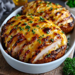 Pommes de Terre Farcies au Jambon & Fromage : le Plat Ultra Gourmand et ...