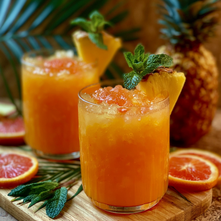 Punch Tropical Sans Alcool Ultra Rafraîchissant - Recipes Comfort Food